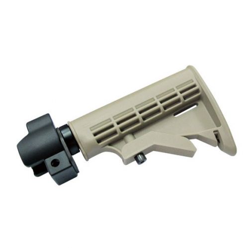 ICS MP-130 Tactical Stock (Tan) With Adapter Connect M4 | Tactical ...
